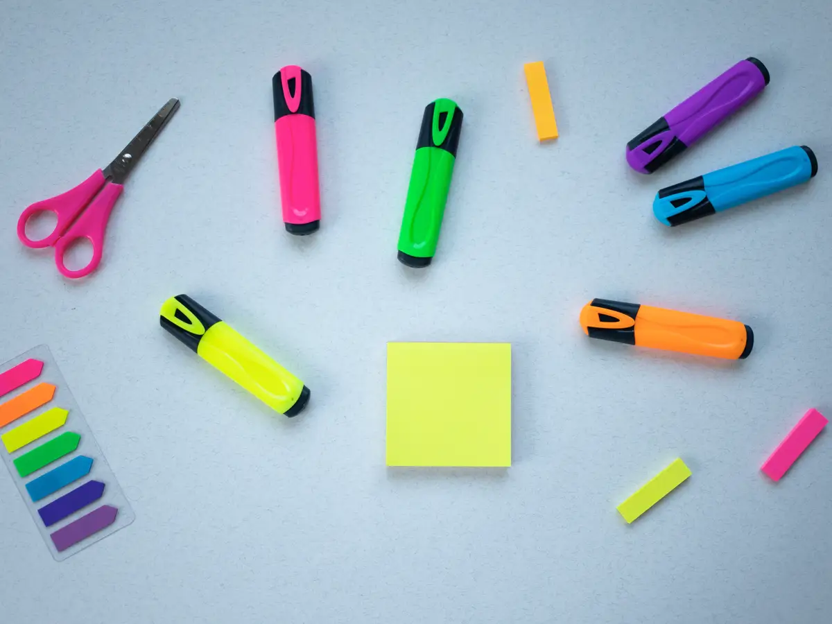 Cómo subrayar tus apuntes: Jerarquía de colores